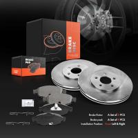 China Front Disc Brake Rotors & Ceramic Brake Pads for Chrysler Sebring 2001-2006 for sale
