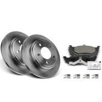 China Rear Disc Brake Rotors & Ceramic Brake Pads for Chrysler 300M Concorde LHS Dodge for sale