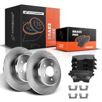 China Rear Disc Brake Rotors & Ceramic Brake Pads for Chrysler 300 05-20 Dodge Charger for sale