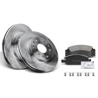 China Front Disc Brake Rotors & Ceramic Brake Pads for Chevrolet Silverado 1500 for sale