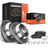 China Rear Disc Brake Rotors & Ceramic Brake Pads for Chevrolet Trailblazer Isuzu Saab for sale