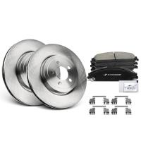 China Front Disc Brake Rotors & Ceramic Brake Pads for Chrysler 300 Dodge for sale