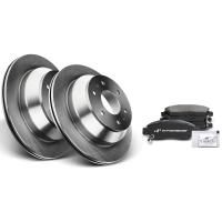 China Rear Disc Brake Rotors & Ceramic Brake Pads for Chevrolet Trailblazer Isuzu Saab for sale