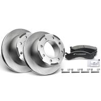 China Rear Disc Brake Rotors & Ceramic Brake Pads for Chevrolet Silverado 3500 for sale