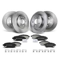 China Front & Rear Disc Brake Rotors & Ceramic Brake Pads for Chevrolet Cruze 11-16 for sale