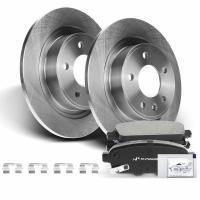 China Rear Disc Brake Rotors & Ceramic Brake Pads for Chevrolet Volt Cadillac Buick for sale