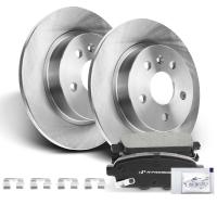 China Rear Disc Brake Rotors & Ceramic Brake Pads for Chevrolet Cruze Sonic Buick for sale