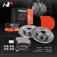China Rear Disc Brake Rotors & Ceramic Brake Pads for Chevrolet Cruze Sonic Buick for sale
