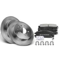 China Rear Disc Brake Rotors & Ceramic Brake Pads for Chevrolet Impala 06-10 Buick for sale