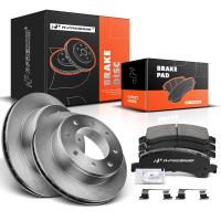 China Rear Disc Brake Rotors & Ceramic Brake Pads for Chevrolet Express 2500 GMC for sale