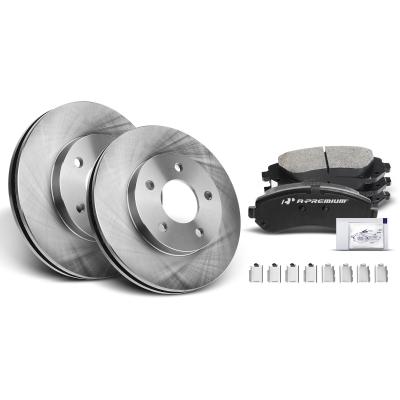 China Front Disc Brake Rotors & Ceramic Brake Pads for Buick Rendezvous 02-07 Pontiac for sale