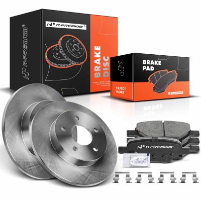 China Rear Disc Brake Rotors & Ceramic Brake Pads for Chevrolet Cobalt Pontiac Pursuit for sale