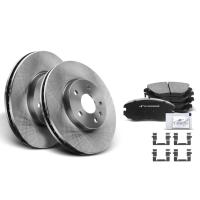 China Front Disc Brake Rotors & Ceramic Brake Pads for Chevrolet Equinox GMC Terrain for sale
