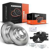 China Rear Disc Brake Rotors & Ceramic Brake Pads for BMW X5 2007-2018 X6 E70 F15 F16 for sale