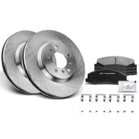 China Front Disc Brake Rotors & Ceramic Brake Pads for Chevrolet Impala Buick for sale