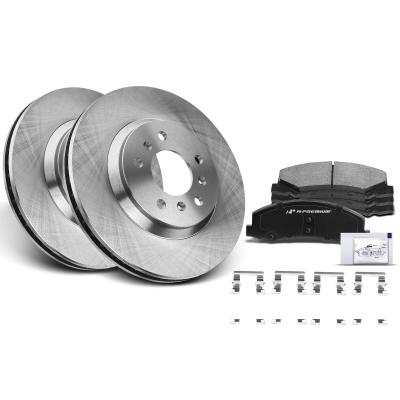 China Front Disc Brake Rotors & Ceramic Brake Pads for Chevrolet Impala Buick for sale