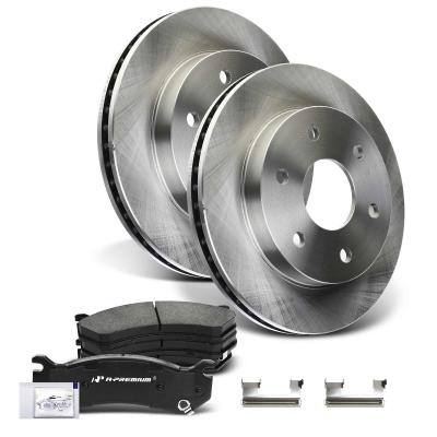 China Front Disc Brake Rotors & Ceramic Brake Pads for Chevrolet Express 1500 GMC for sale