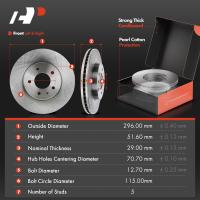 China Front Disc Brake Rotors & Ceramic Brake Pads for Chevrolet Captiva Sport Pontiac for sale