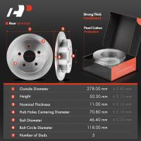 China Front & Rear Disc Brake Rotors & Ceramic Brake Pads for Chevrolet Impala Olds for sale