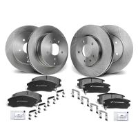 China Front & Rear Disc Brake Rotors & Ceramic Brake Pads for Chevrolet Equinox for sale
