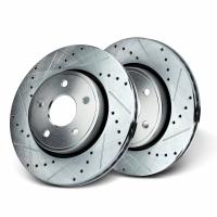 China Front Drilled Brake Rotors for Jeep Commander 2006-2010 Grand Cherokee 2005-2010 for sale