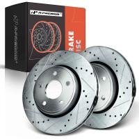 China Front Drilled Brake Rotors for Jeep Commander 2006-2010 Grand Cherokee 2005-2010 for sale