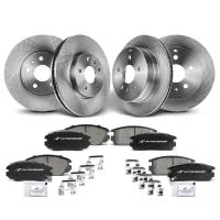 China Front & Rear Disc Brake Rotors & Ceramic Brake Pads for Chevrolet Equinox GMC for sale