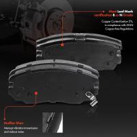 China Front & Rear Disc Brake Rotors & Ceramic Brake Pads for Chevrolet Equinox GMC for sale