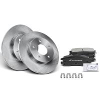 China Rear Disc Brake Rotors & Ceramic Brake Pads for Buick Park Avenue Cadillac for sale