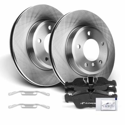 China Front Disc Brake Rotors & Ceramic Brake Pads for BMW 323i 325i E46 E36 Z3 E85 Z4 for sale