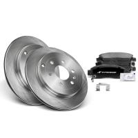 China Rear Disc Brake Rotors & Ceramic Brake Pads for Buick Enclave Chevrolet GMC for sale