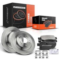 China Rear Disc Brake Rotors & Ceramic Brake Pads for Acura TSX Honda Accord for sale