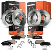 China Front & Rear Disc Brake Rotors & Ceramic Brake Pads for Buick LeSabre Park Avenue for sale