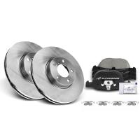 China Front Disc Brake Rotors & Ceramic Brake Pads for BMW X5 X6 E70 E71 E72 2011-2012 for sale