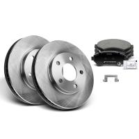 China Front Disc Brake Rotors & Ceramic Brake Pads for Buick LeSabre 98-05 Pontiac for sale