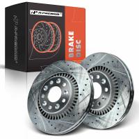 China Front Drilled Brake Rotors for Ford Taurus Freestyle Five Hundred Mercury Sable for sale