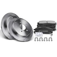 China Rear Disc Brake Rotors & Ceramic Brake Pads for Buick Rendezvous Chevrolet for sale