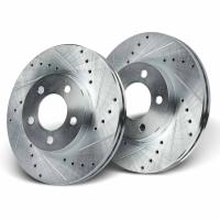China Front Drilled Brake Rotors for Ford Taurus 1994-2000 Windstar Mercury Lincoln for sale