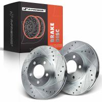 China Front Drilled Brake Rotors for Ford Taurus 1994-2000 Windstar Mercury Lincoln for sale