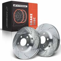China Front Drilled Brake Rotors for Chevy Impala Buick LeSabre Olds Cadillac for sale