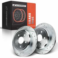 China Rear Drilled Brake Rotors for Jeep Commander 2006-2010 Grand Cherokee 2005-2010 for sale