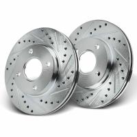 China Front Drilled Brake Rotors for Ford Focus 2000-2004 Excluding SVT for sale