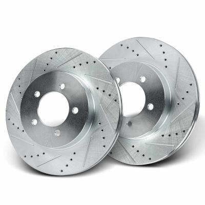 China Front Drilled Brake Rotors for Ford Explorer 2002-2005 Mercury Mountaineer for sale