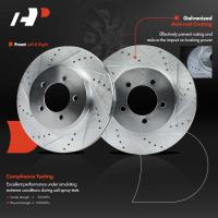 China Front Drilled Brake Rotors for Ford Explorer 2002-2005 Mercury Mountaineer for sale