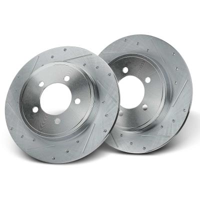 China Rear Drilled Brake Rotors for Ford Explorer 2002-2010 Mercury Mountaineer for sale