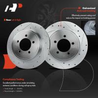 China Rear Drilled Brake Rotors for Ford Explorer 2002-2010 Mercury Mountaineer for sale