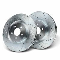 China Front Drilled Brake Rotors for Ford Mustang 2007-2014 for sale