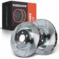 China Front Drilled Brake Rotors for Chrysler 300 Dodge Challenger Charger Magnum for sale