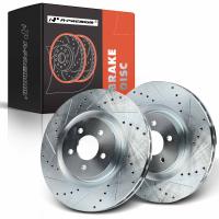 China Front Drilled Brake Rotors for Ford Mustang 2007-2014 for sale