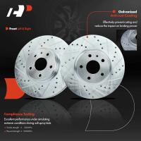 China Front Drilled Brake Rotors for Ford Fusion 2013-2020 Lincoln MKZ 2013-2016 for sale